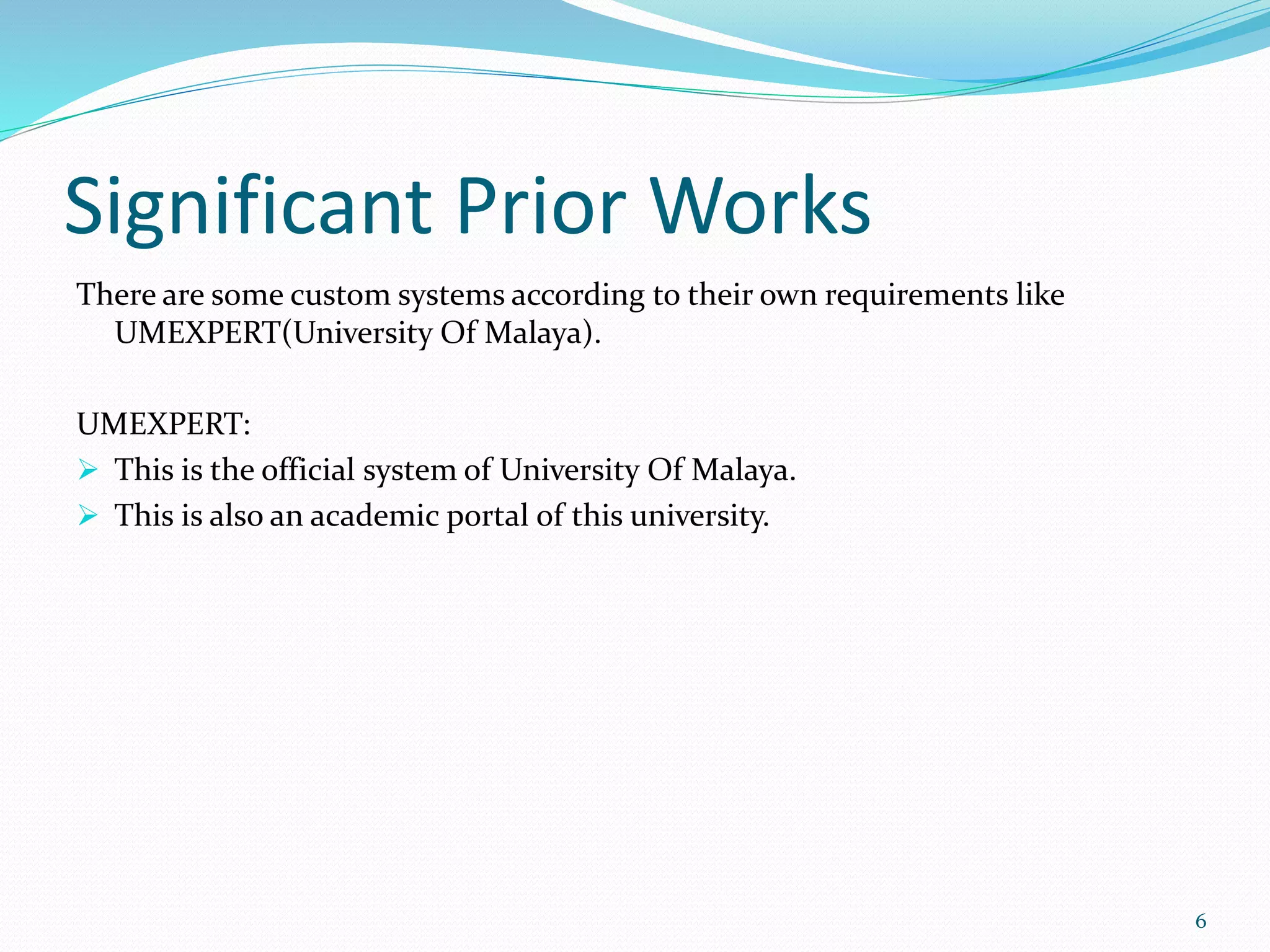 Thesis Project Management system presentation(part 1) | PPTX