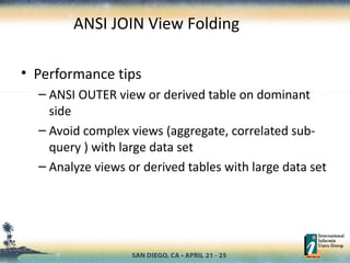 Discover the power of Recursive SQL and query transformation with Informix database | PDF ...