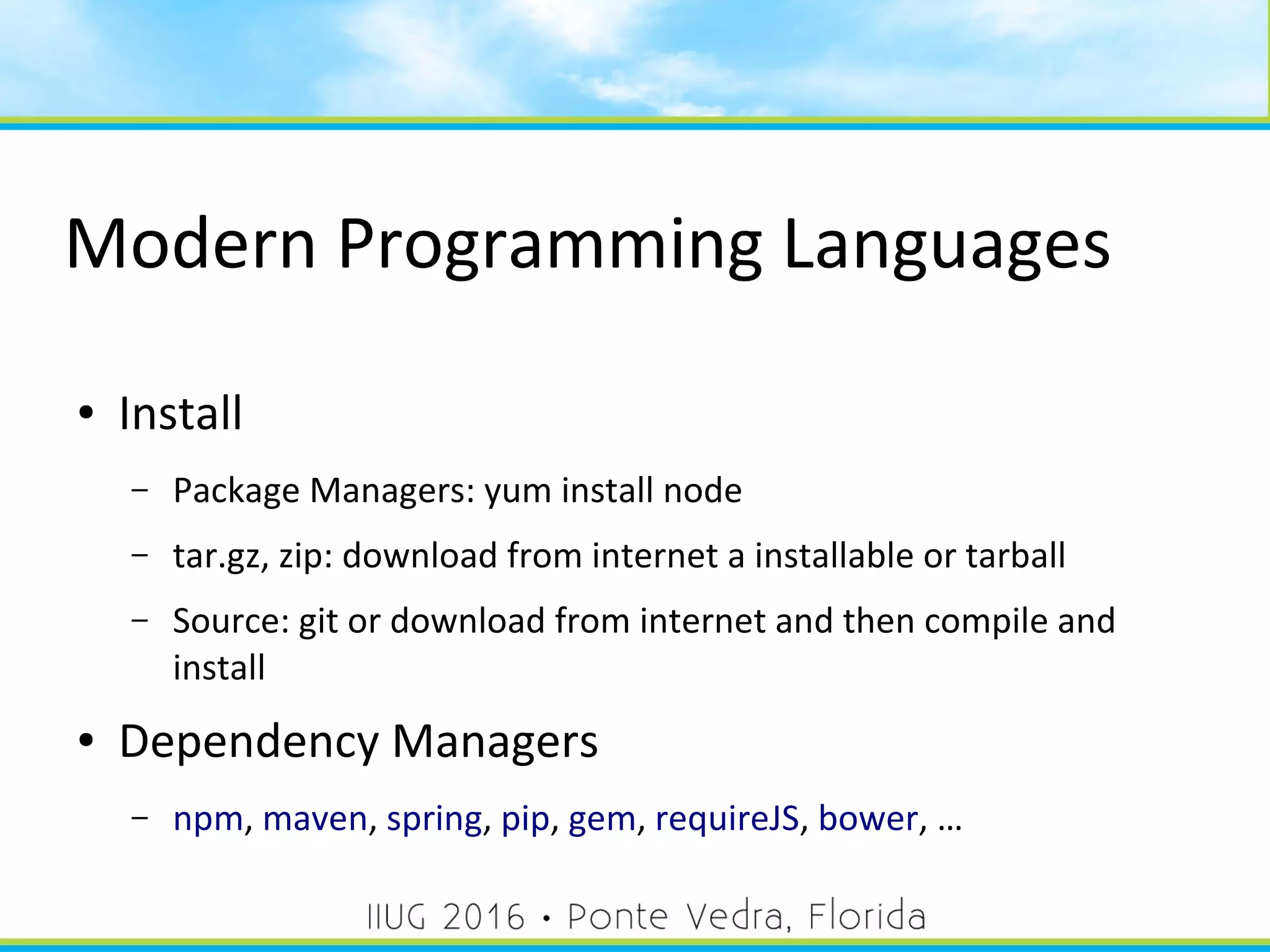 Informix Expedition Through Connectivity | ODP
