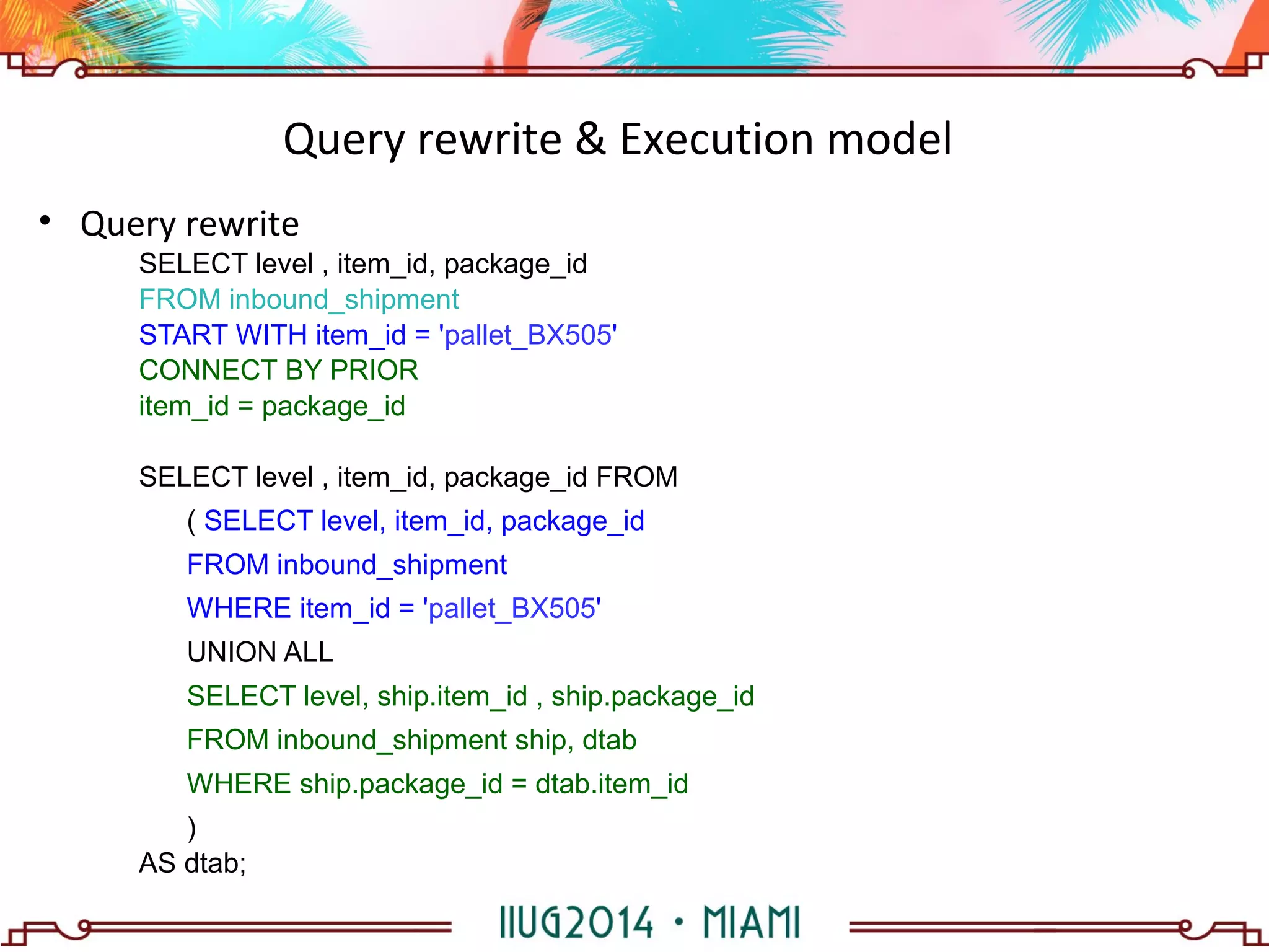 Building A Hierarchical Data Model Using The Latest Ibm Informix Features Ppt