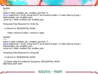 Using Lateral derived table in Informix database | ODP | Databases | Computer Software and ...
