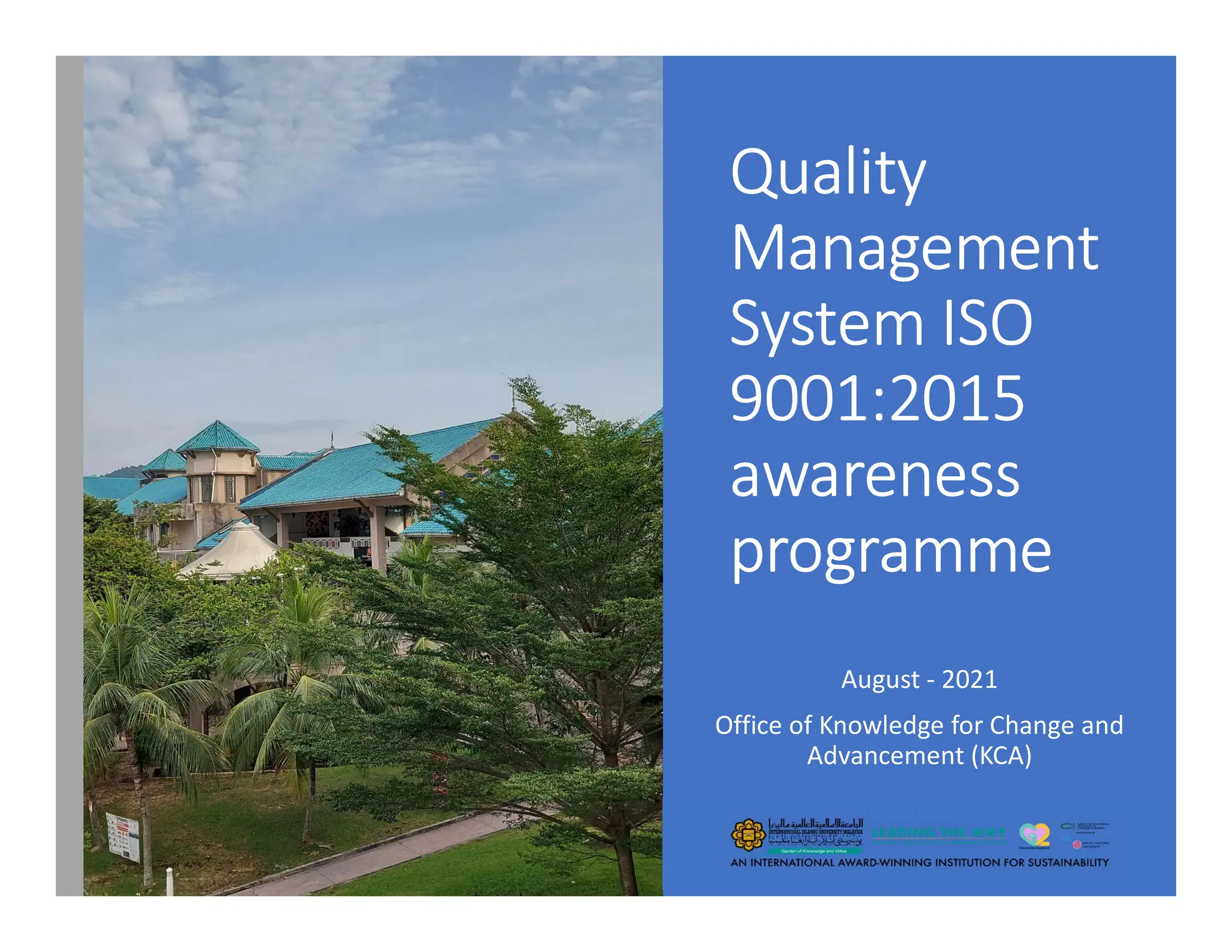 IIUM QMS ISO 9001 2015 Awareness Programme August 2021.pdf