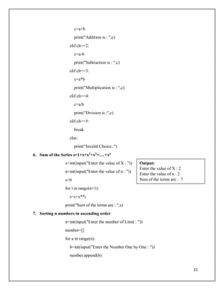 Comprehensive Guide to Flow Control and Functions in Python Programming ...