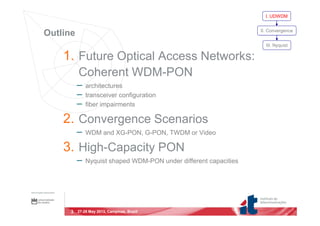 High-Capacity Optical Access Networks | PDF