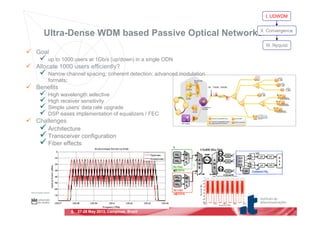 High-Capacity Optical Access Networks | PDF