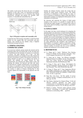 Ij a survey on preventing jamming attacks in wireless communication | PDF