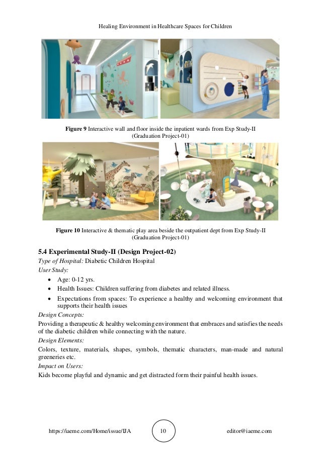 HEALING ENVIRONMENT IN HEALTHCARE SPACES FOR CHILDREN | PDF