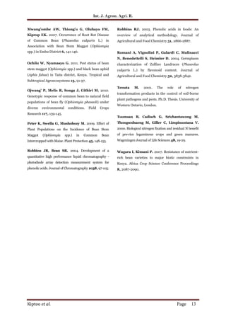 Evaluation of phenolic content of common bean (Phaseolus vulgaris L ...