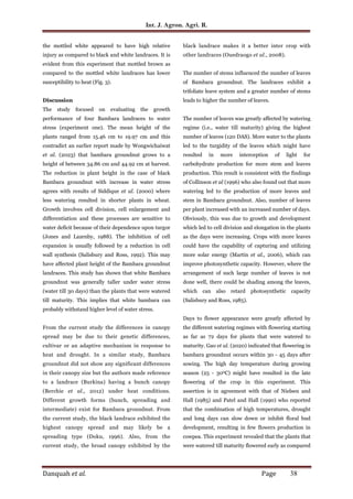 Heat and water stress tolerance of bambara groundnut (Vigna subterranea ...