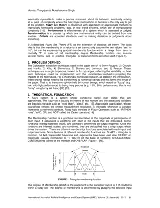 Collocation Extraction Performance Ratings Using Fuzzy logic | PDF