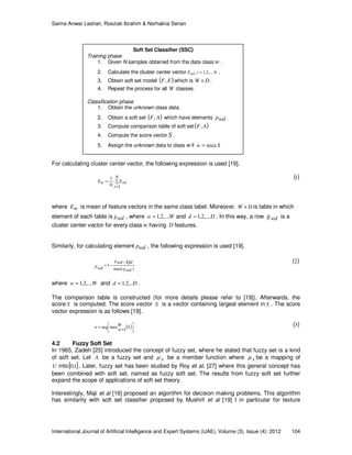 Performance Comparison of Musical Instrument Family Classification Using Soft Set | PDF