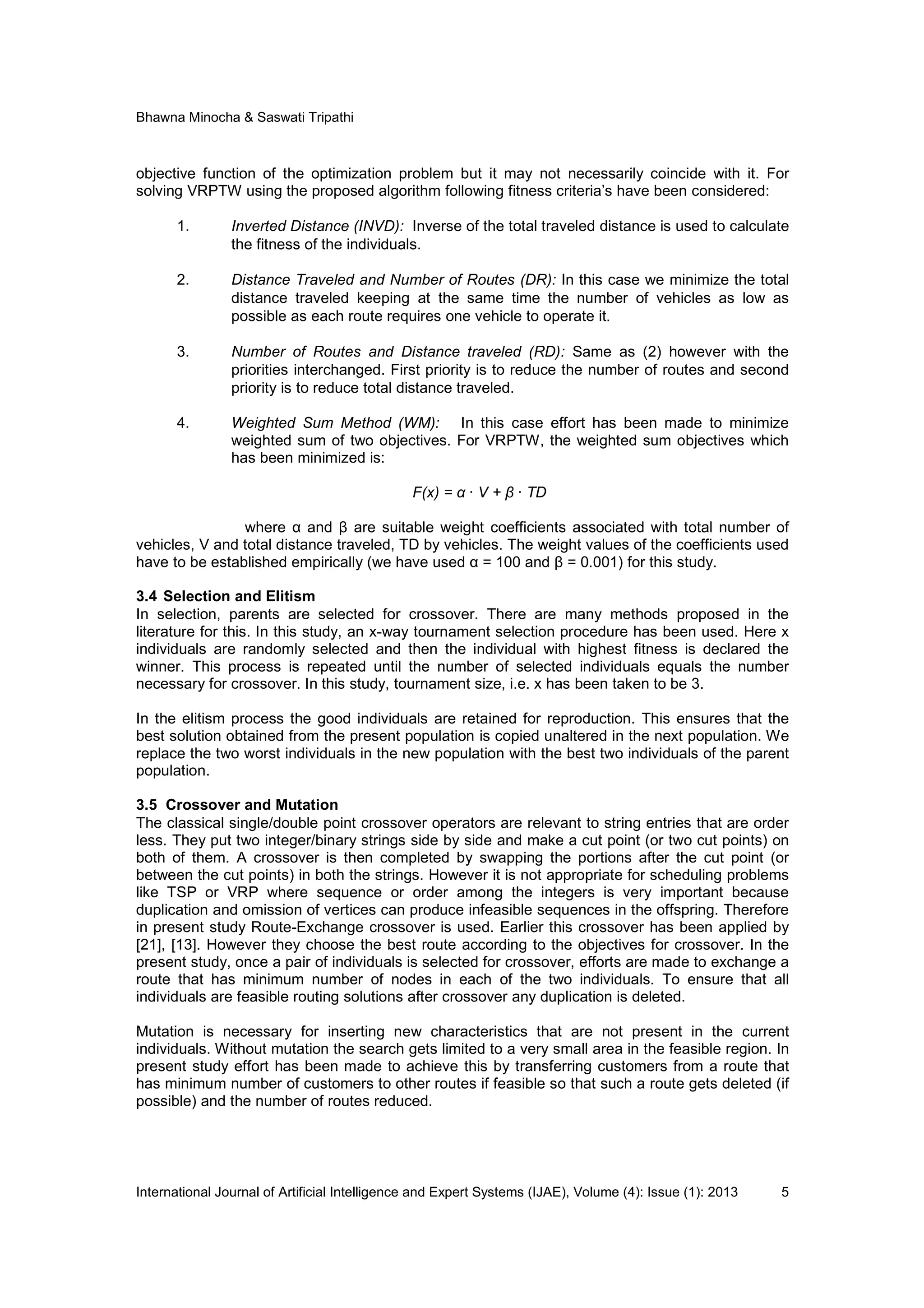 Two Phase Algorithm for Solving VRPTW Problem | PDF