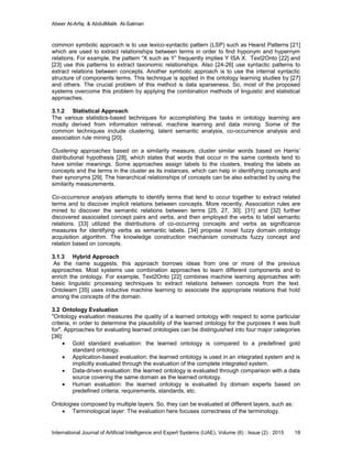 Ontology Construction from Text: Challenges and Trends | PDF