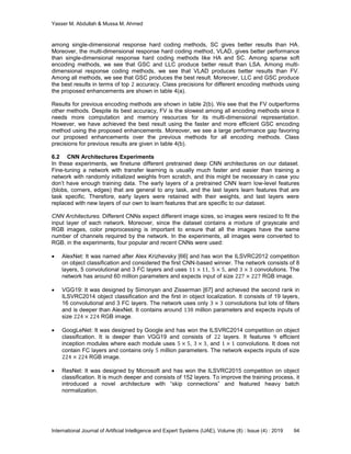 Shallow vs. Deep Image Representations: A Comparative Study with Enhancements Applied For The ...