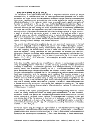 Shallow vs. Deep Image Representations: A Comparative Study with Enhancements Applied For The ...