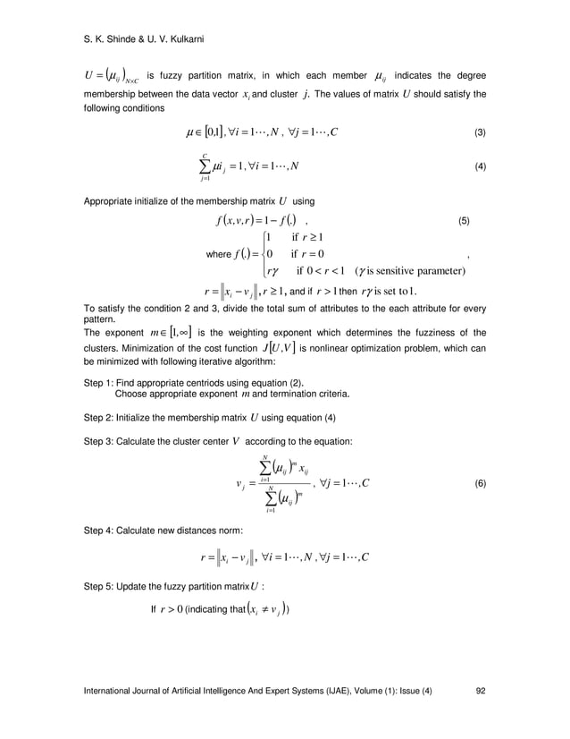 Hybrid Personalized Recommender System Using Modified Fuzzy C-Means Clustering Algorithm | PDF ...