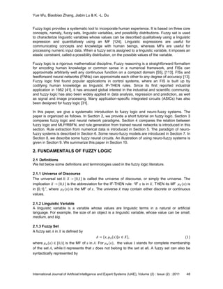 Fuzzy Logic and Neuro-fuzzy Systems: A Systematic Introduction | PDF