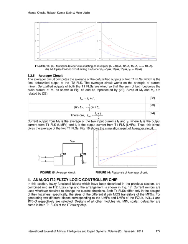 Design Of An Analog Cmos Based Interval Type 2 Fuzzy Logic Controller Chip Pdf Internet Of