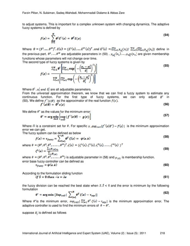 Position Control of Robot Manipulator: Design a Novel SISO Adaptive Sliding Mode Fuzzy PD Fuzzy ...