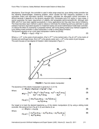 Position Control of Robot Manipulator: Design a Novel SISO Adaptive Sliding Mode Fuzzy PD Fuzzy ...