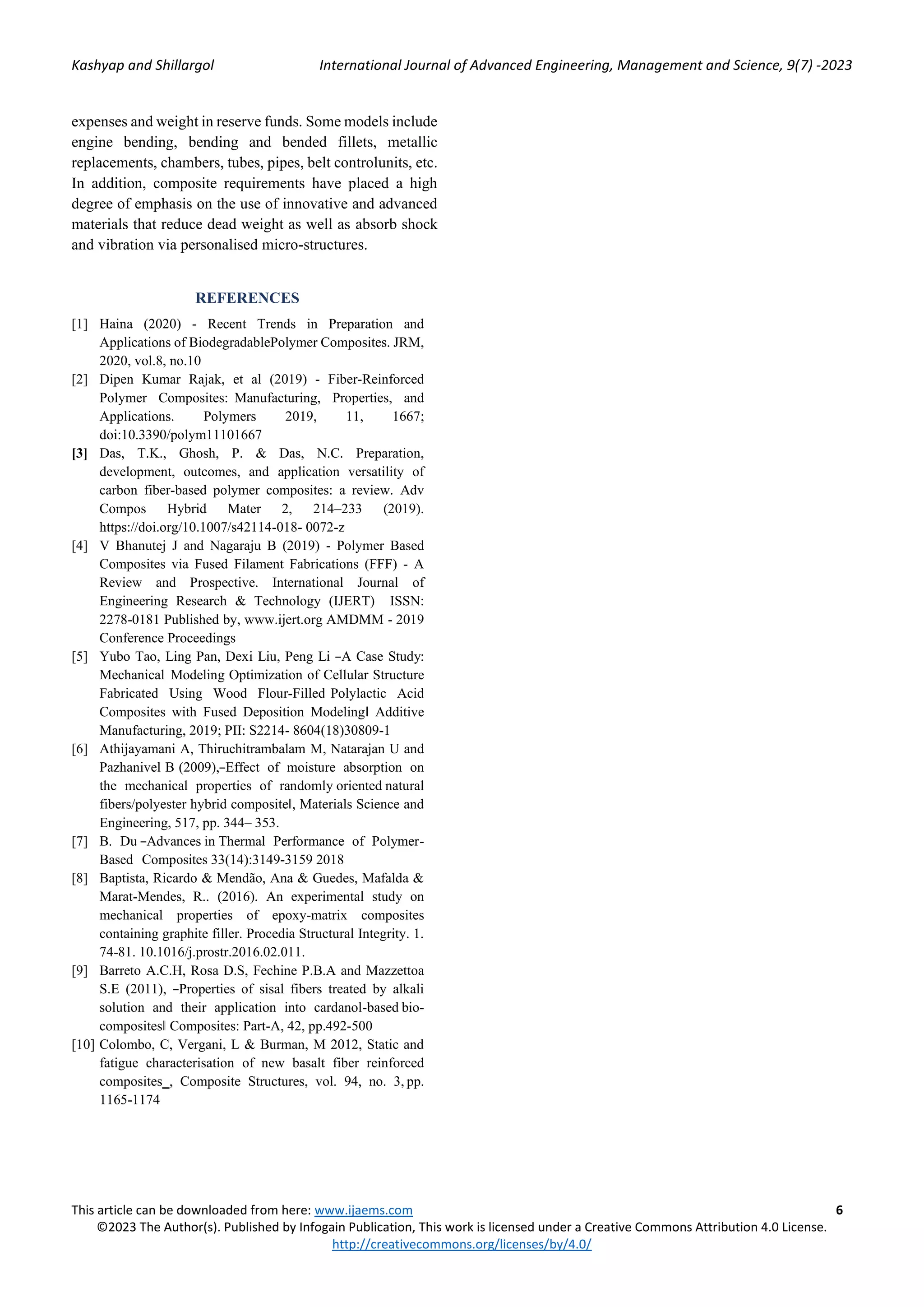 Characteristics of Murta Bast Fiber Reinforced Epoxy Composites | PDF