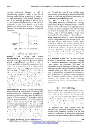 Researcher Reliance on Digital Libraries: A Descriptive Analysis | PDF | Computer Software and ...