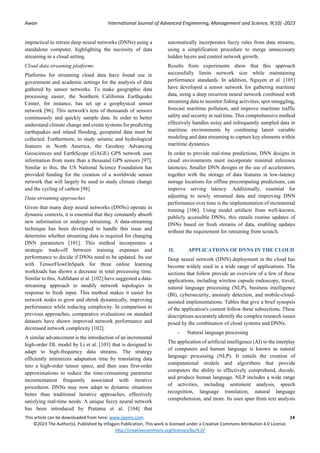 Deep Learning Neural Networks in the Cloud | PDF