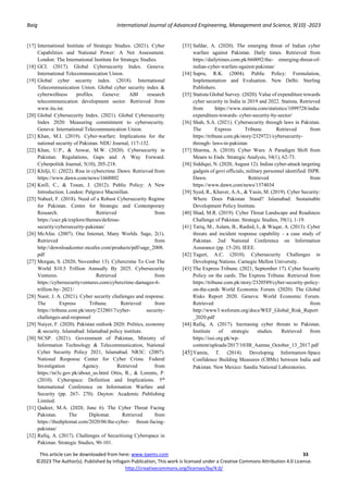 Implementation of Cyber Security in Corporate Sector of Pakistan | PDF ...