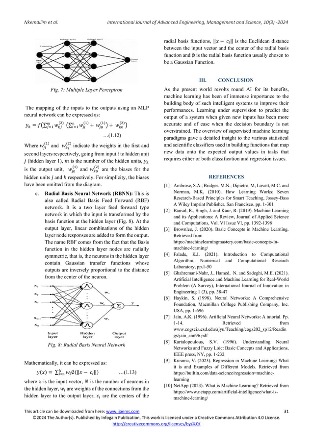 An Overview of Supervised Machine Learning Paradigms and their Classifiers | PDF