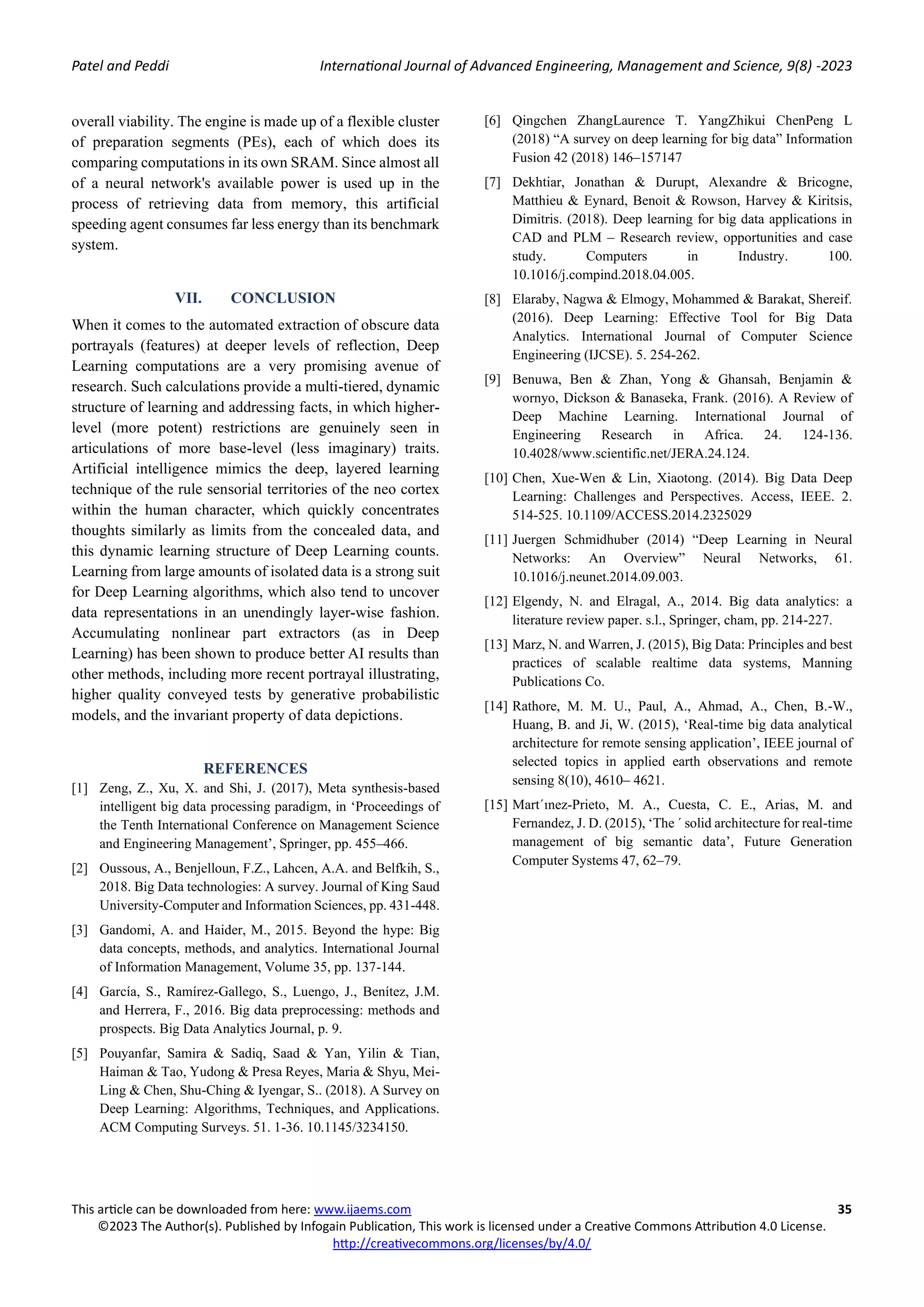 Application and Methods of Deep Learning in IoT | PDF