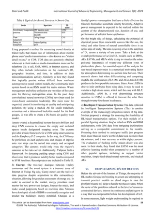 Application and Methods of Deep Learning in IoT | PDF
