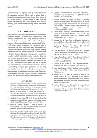 Application and Methods of Deep Learning in IoT | PDF