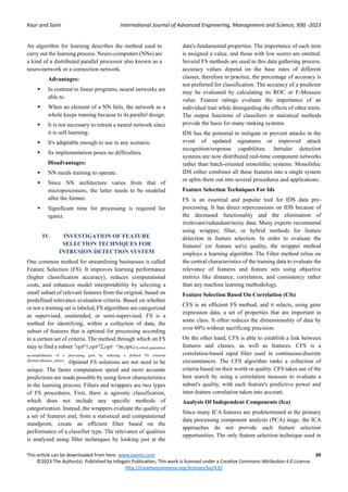 Data Mining Framework for Network Intrusion Detection using Efficient Techniques | PDF ...