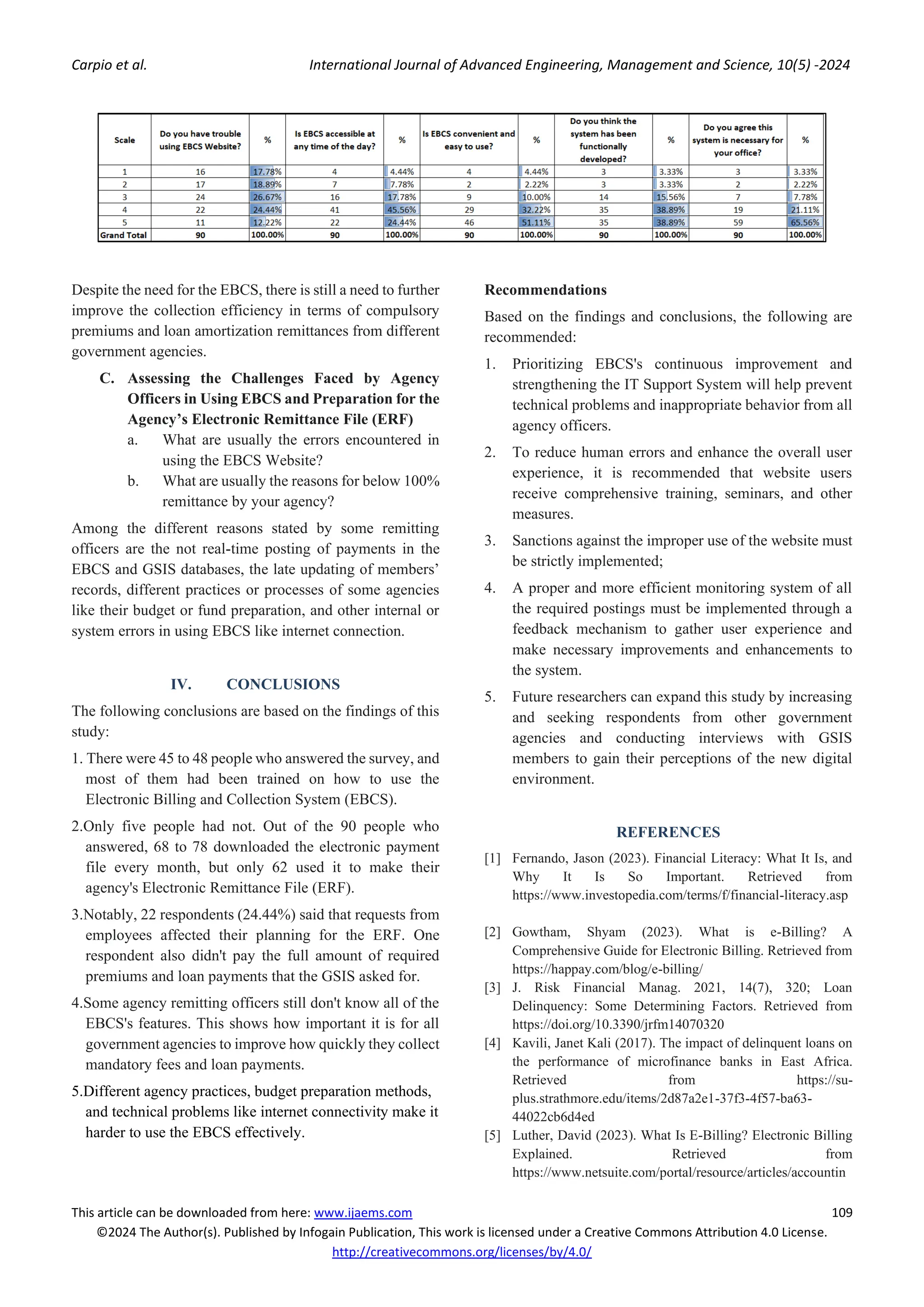 Investigating Awareness, Preparedness and Challenges of Agency Officers ...
