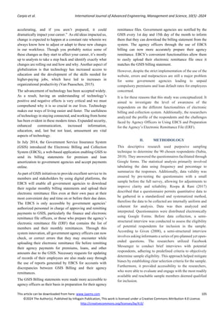 Investigating Awareness, Preparedness and Challenges of Agency Officers ...