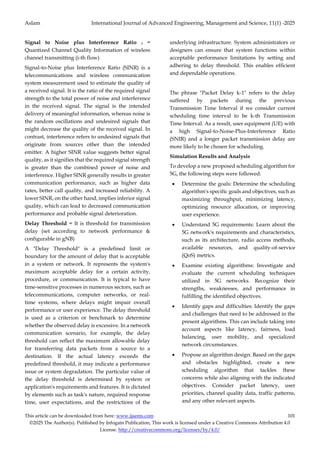 Designing Flexible Scheduling Algorithm for 5G | PDF