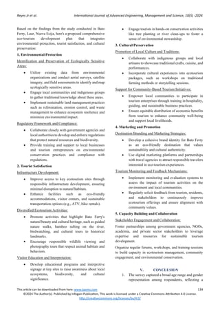 Mapping the Eco-Tourism Potential of Bato Ferry in Laur, Nueva Ecija: A ...