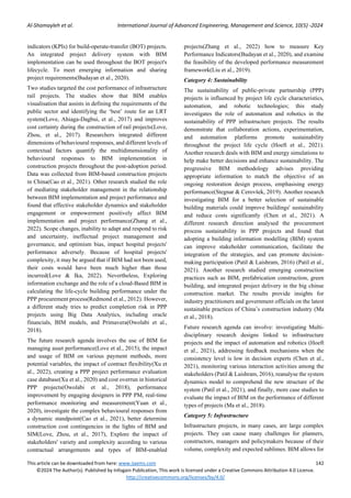 Building information modeling for Public Private Partnership Projects A literature review and ...