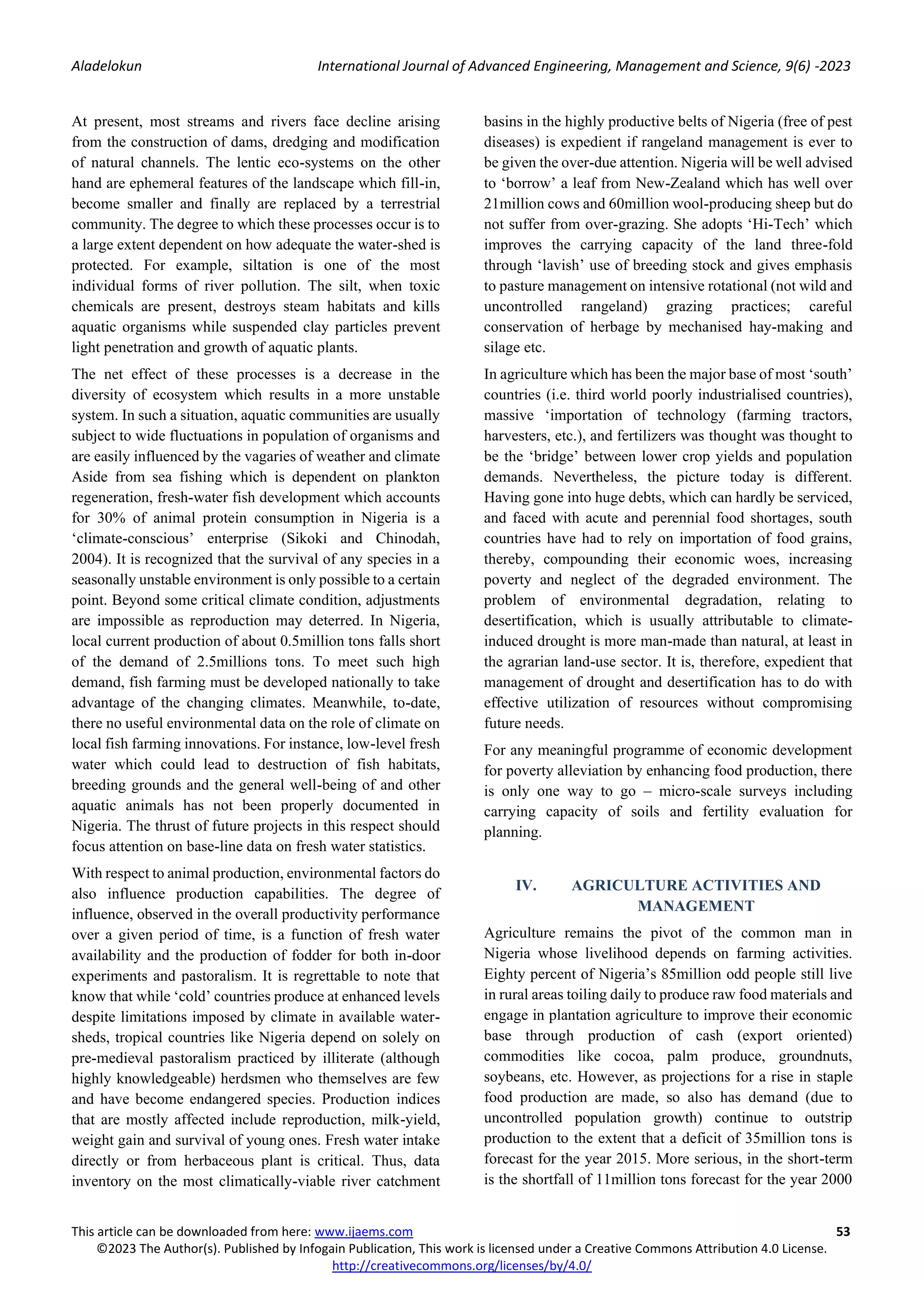 Management of Drought and Desertification for Sustainable Agricultural ...