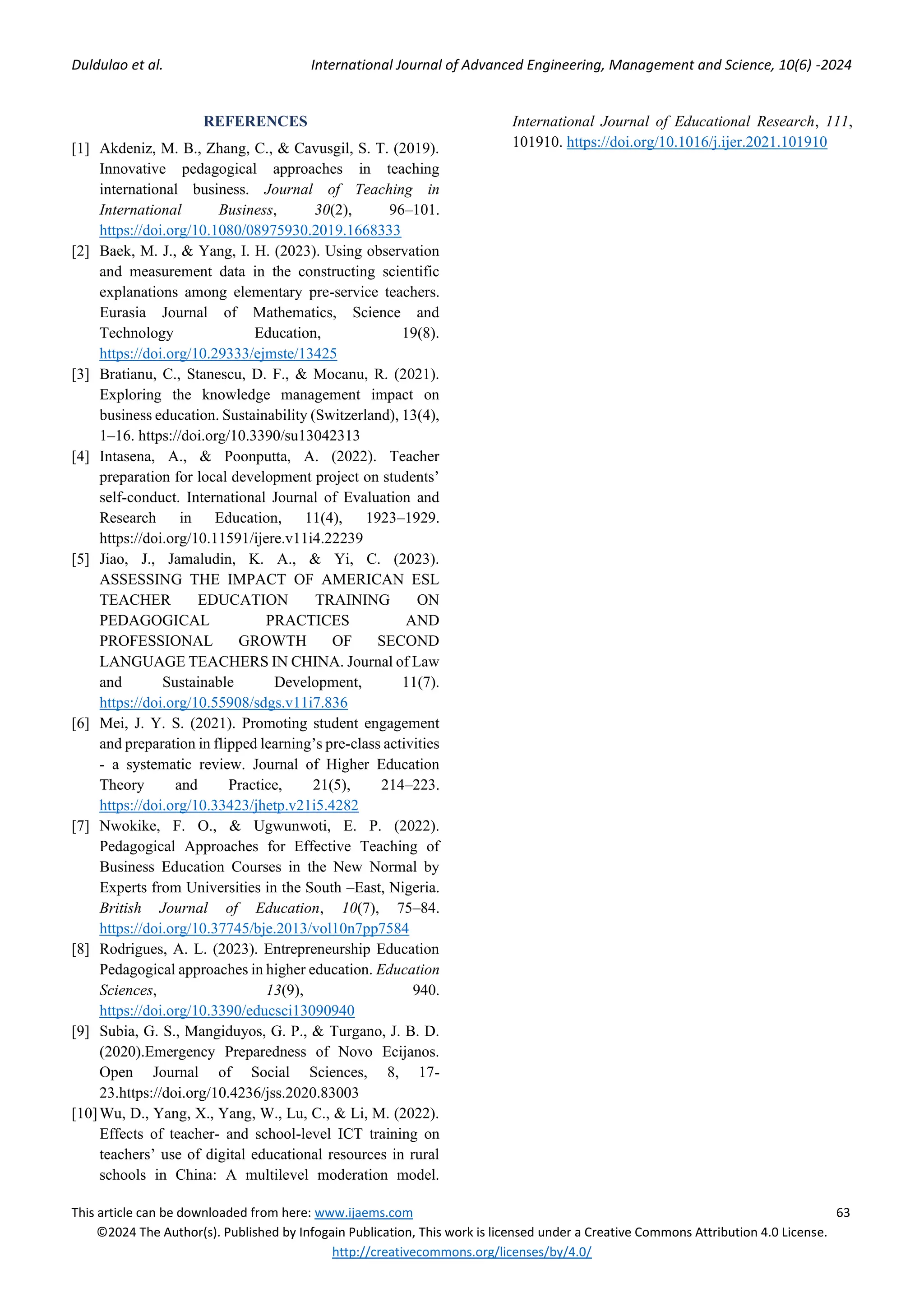 Exploring the Impact of Limited Teacher Training on Pedagogical Approaches in Business Education ...