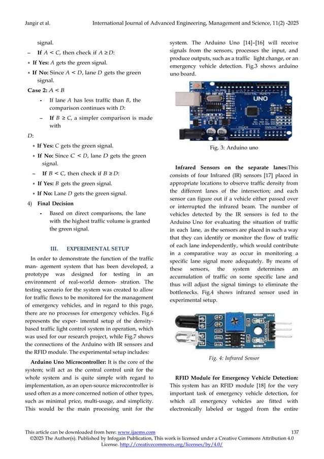 Density Based Traffic Control System and Emergency Vehicle Detection ...