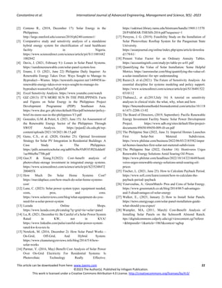 Cost and Benefit Analysis of Solar Panels at Home | PDF
