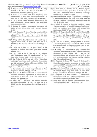 11. Efficient Image Based Searching for Improving User Search Image Goals | PDF | Search | Internet