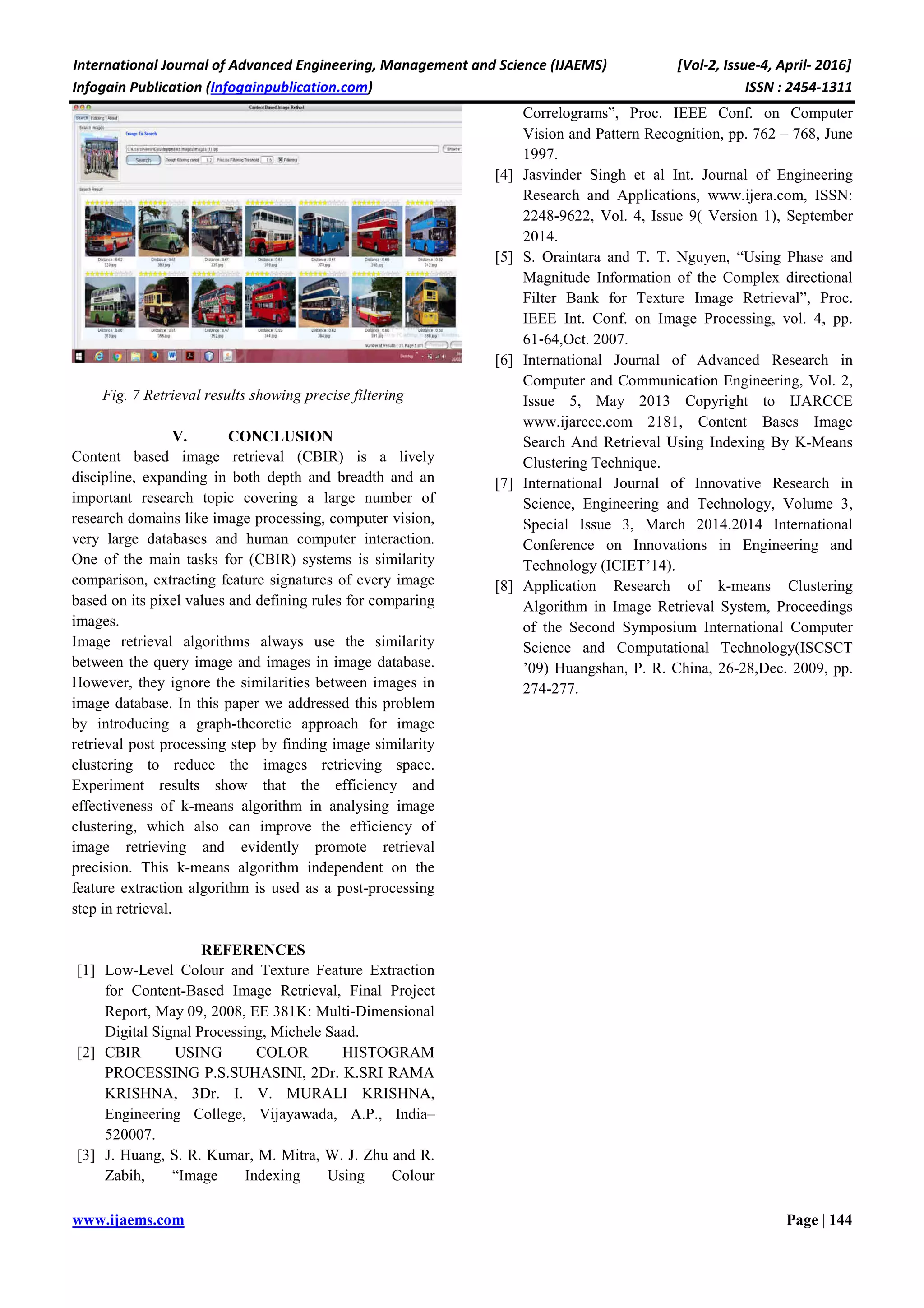 Ijaems apr-2016-16 Active Learning Method for Interactive Image Retrieval | PDF