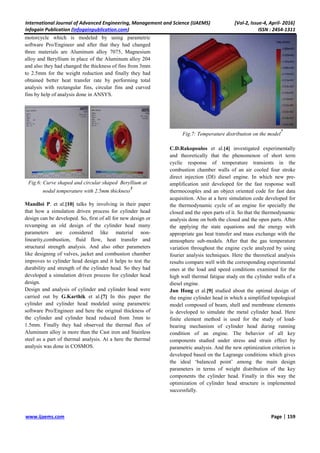 Ijaems apr-2016-20 Design, Modeling and Analysis of Structural Strength ...