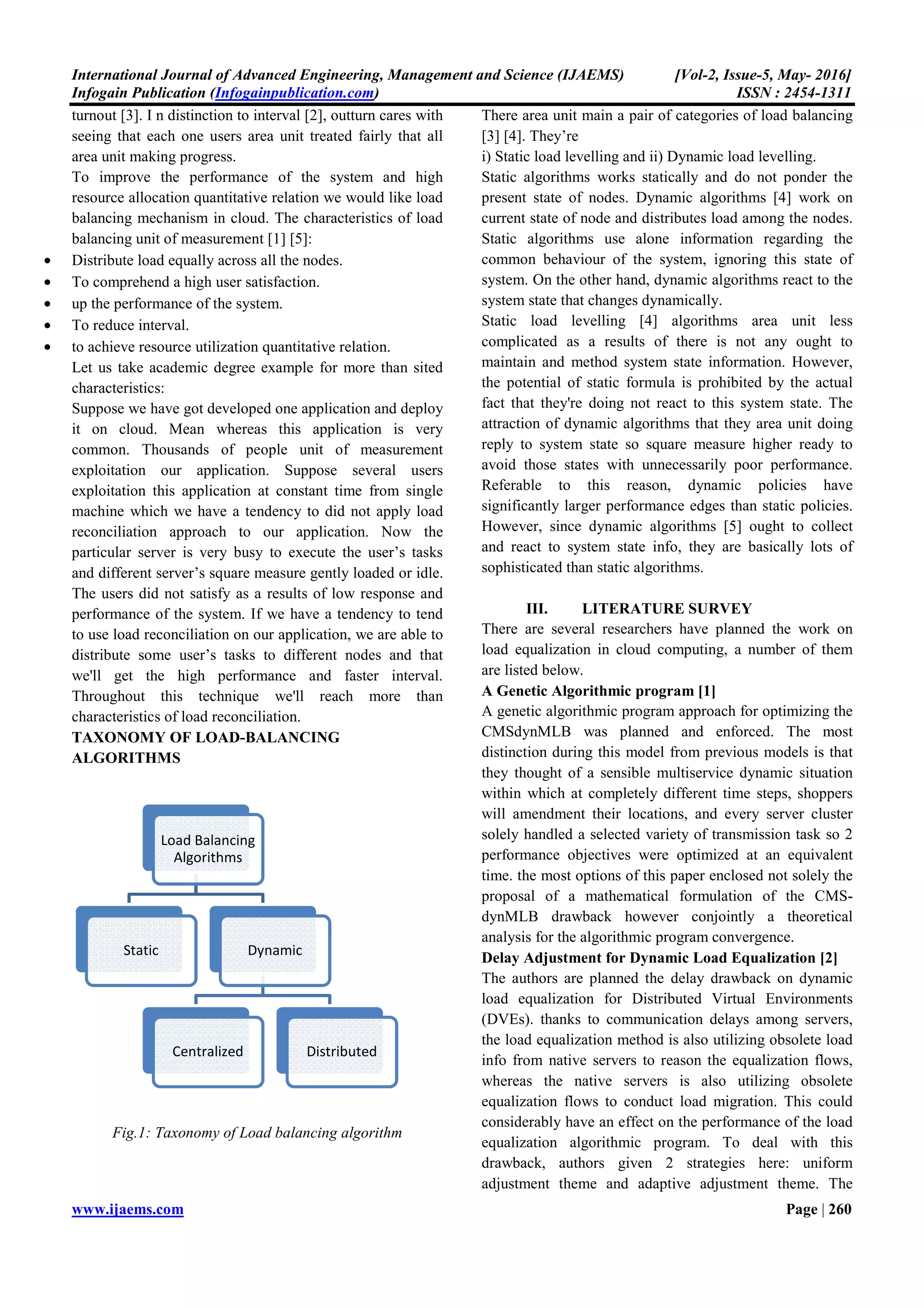 Load Balancing in Cloud Nodes | PDF | Cloud Computing | Internet