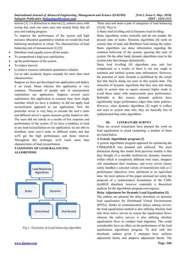 Load Balancing in Cloud Nodes | PDF | Cloud Computing | Internet
