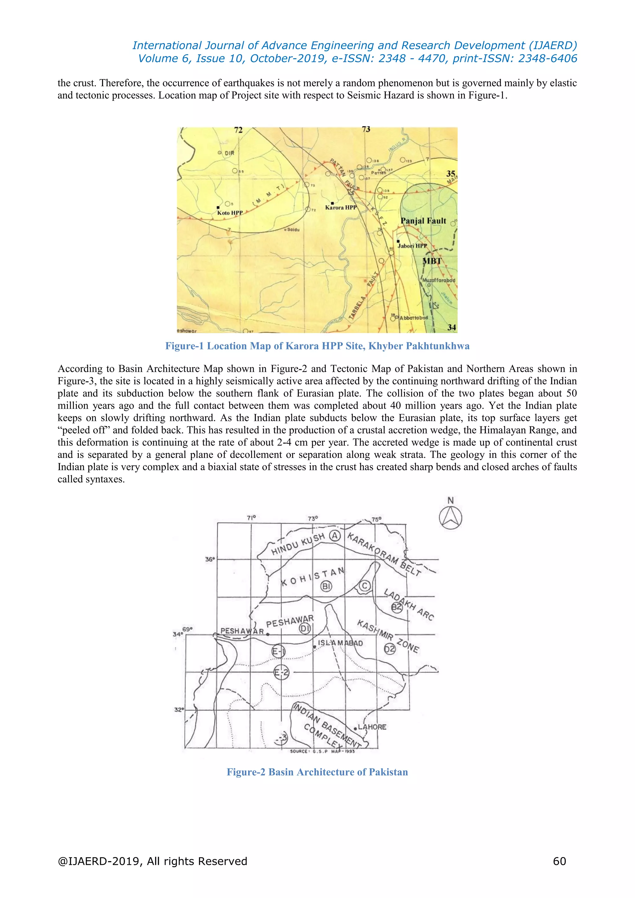 Deterministic Seismic hazard Assessment of Karora Hydro Power Plant | PDF