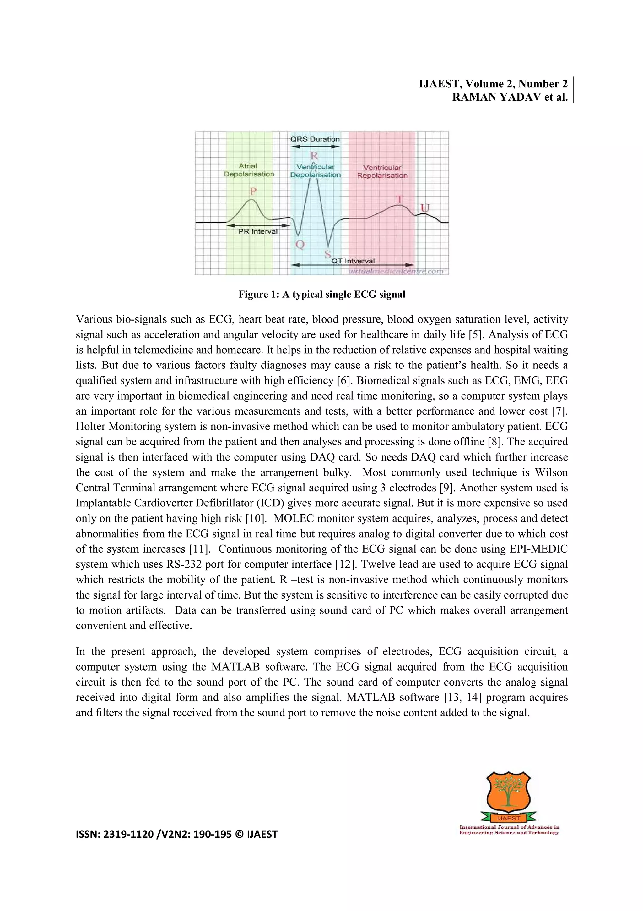 Ijaest Volume 2 Number 2pp 190 195x Pdf Digital Audio Computer Software And Applications