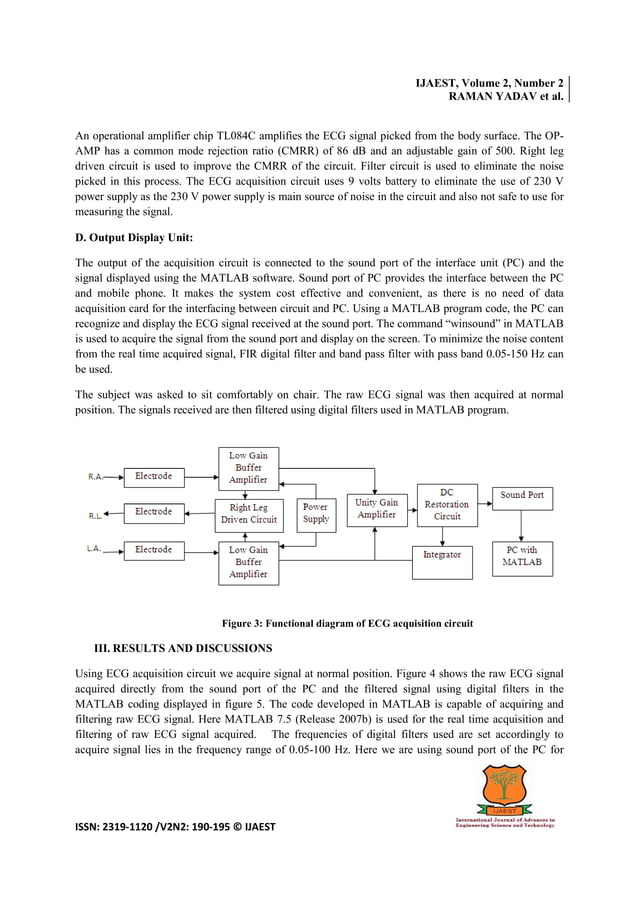 Ijaest Volume 2 Number 2pp 190 195x Pdf Digital Audio Computer Software And Applications